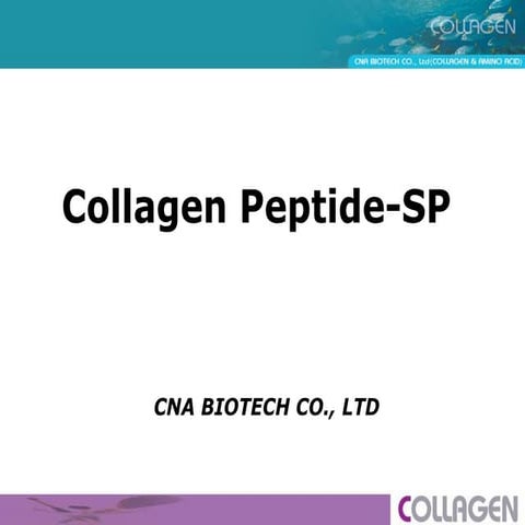 collagen peptide presentation for public | PDF