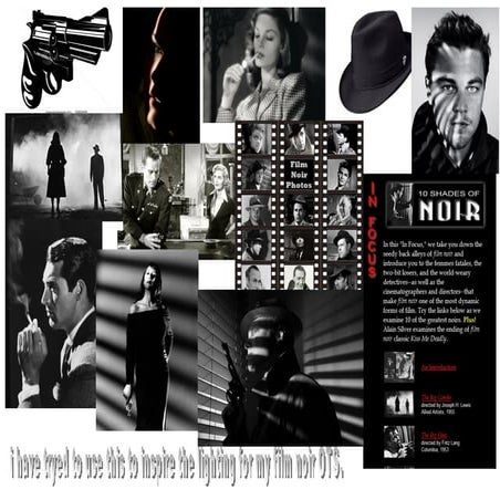Collage of film noir | DOC