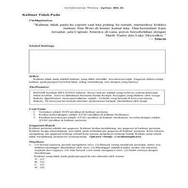 Collateral theory | DOCX