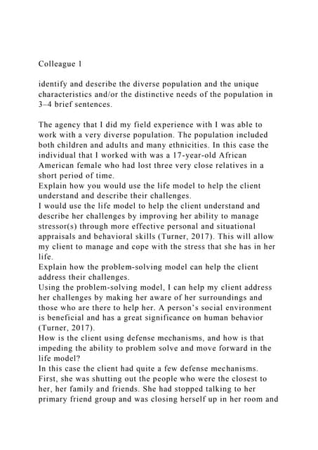 Running head DIVERSITY ISSUES IN CAREER COUNSELING .docx | Infectious ...