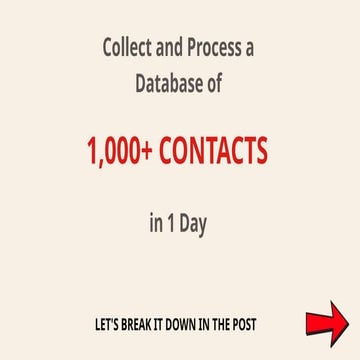 How to Collect and Process a Database: Tips for Digital Marketers | PPT