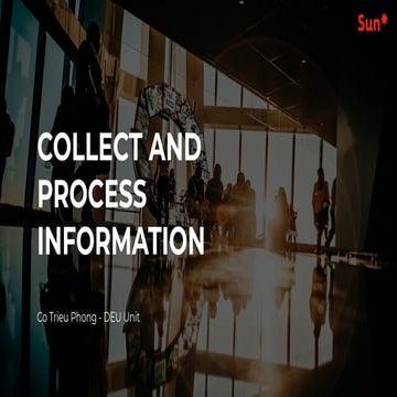 Collect and process information | PPT
