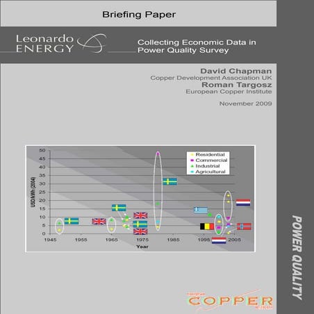 Collecting Economic Data in Power Quality Survey | PDF