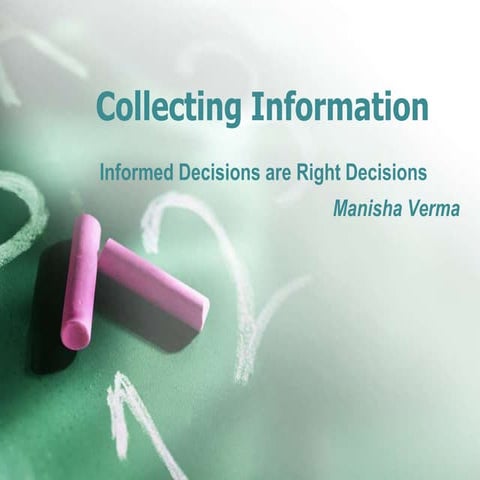 Collecting information | PPT