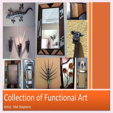 Collection of functional art | PPT