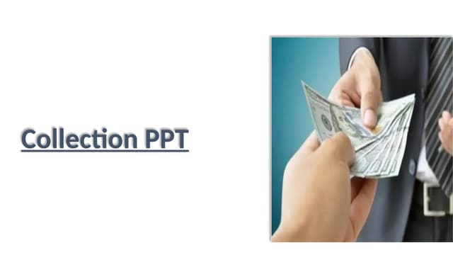 Saurabh Collection Ppt For Collection Employees Ppt