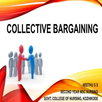 Collective bargaining | PPTX | Job Market | Economy