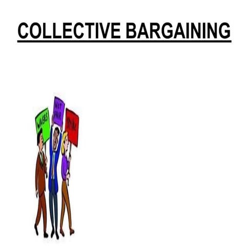 Collective bargaining | PPTX