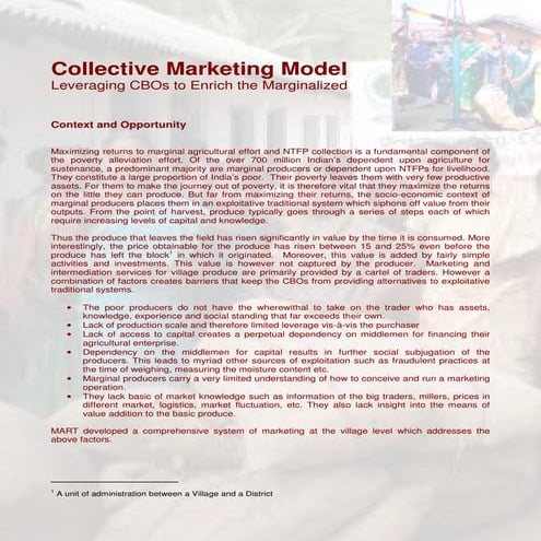 Collective marketing write up | PDF