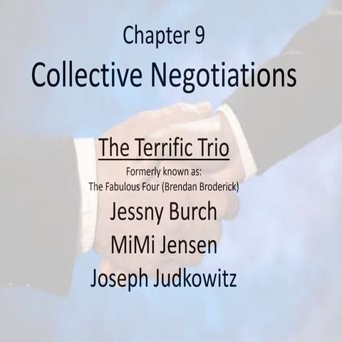 Collective negotiations | PPT