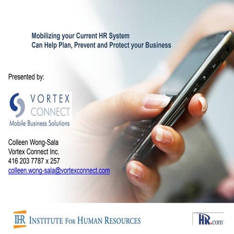 Vortex Connect Mobilizing your Current HR System | PDF