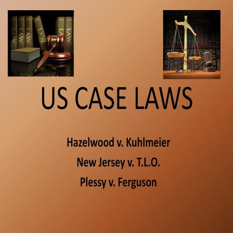 US Case Law | PPTX