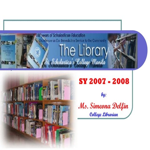 College Library Orientation | PPT