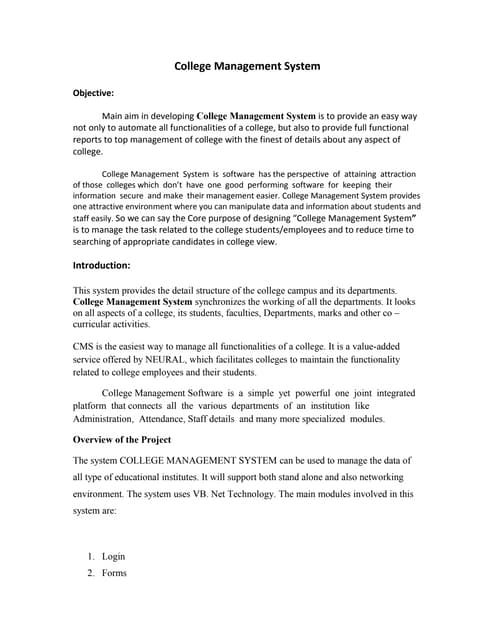 Leave Management System Documentation | PDF