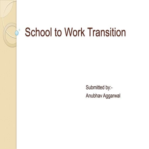 College work-transition | PPTX