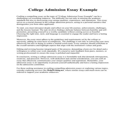 College Admission Essay Example.pdf