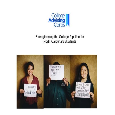 College Advising Corps | PPTX | Student Financial Aid | Financial ...