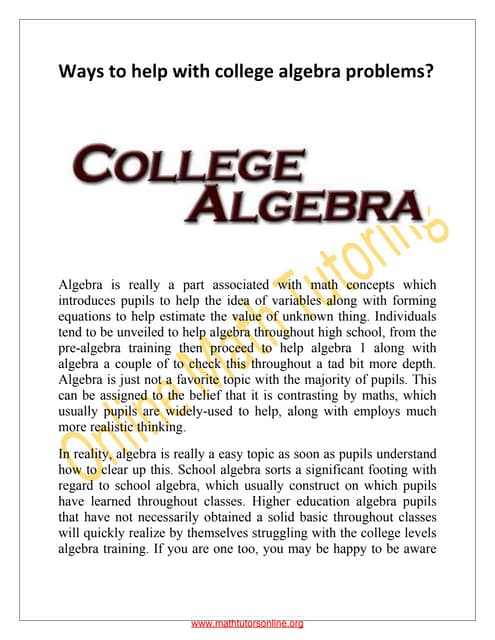 Parents Helping Students Understand Mathematics | PPTX