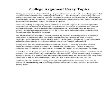 Example Of Rough Draft Essay | PDF