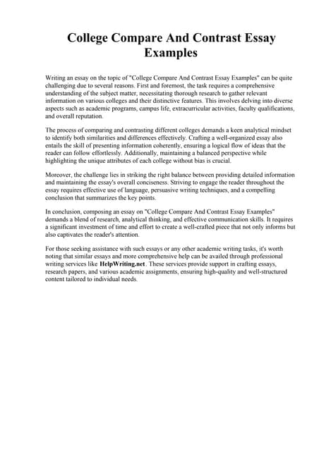 College Comparison Essay Example.pdf
