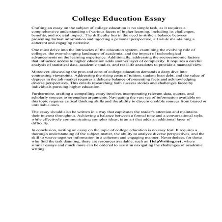 College Education Essay.pdf