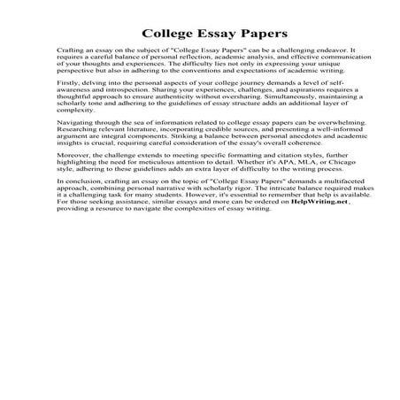 College Essay Papers.pdf