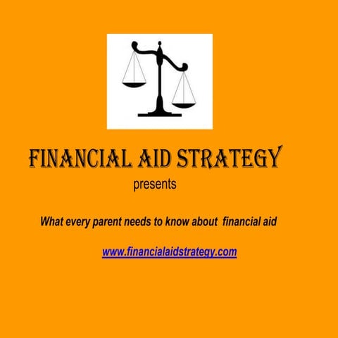 College Financial Aid | PPT