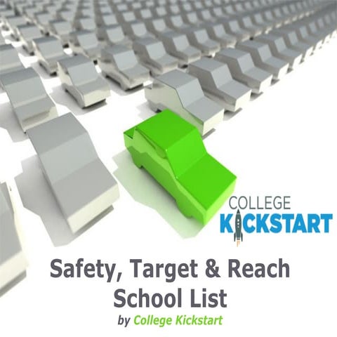 College-Kickstart - Target schools & safety school | PPT