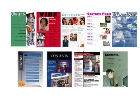 College magazine covers | PPT