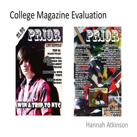 College magazine evaluation | PPT