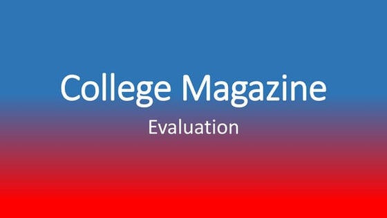 School magazine peer feedback | PDF