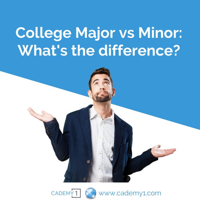 Major Vs Minor Purpose Credit Hours Curriculum And More Pdf