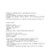 College of Administrative and Financial SciencesAssign | PDF
