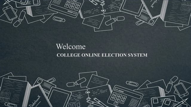 Online voting system project | DOCX