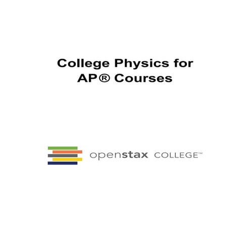College Physics for AP courses | PDF