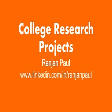 College Research Projects.pptx