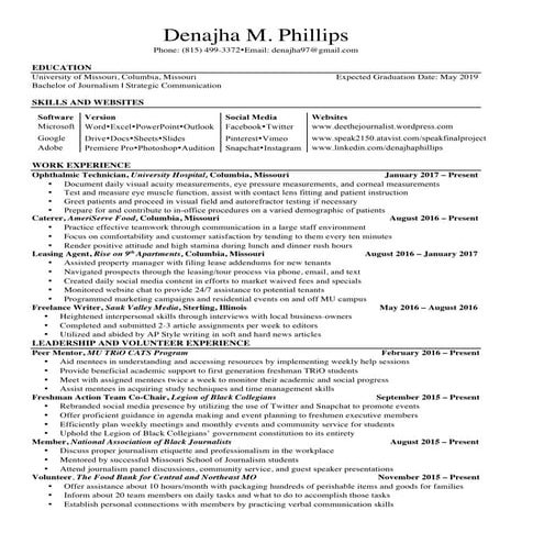 Resume | PDF