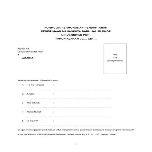 Colleger register | DOC