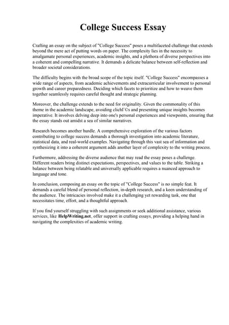 Student Success Essay.pdf