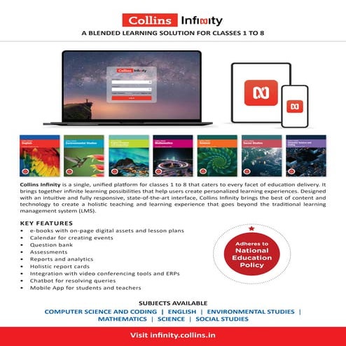 Collins-Infinity-Flyer-2023.pdf | Education