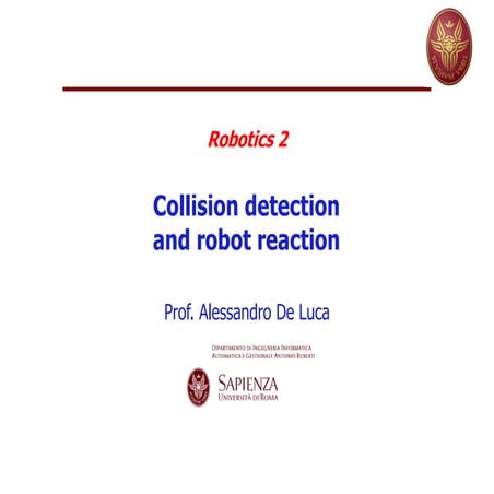 CollisionDetectionReaction.pdf | Robotics | Technology & Computing