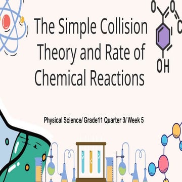 THE SIMPLE COLLISION THEORY AND RATE OF CHEMICAL REACTIONS | PPTX