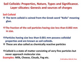 Ion exchange in soil | PPT
