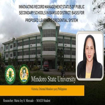 colloqium mam marie for presentation and confirmation | PPT