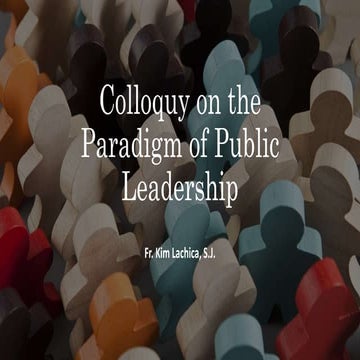 Colloquy on the Paradigm of Public Leadership.pptx