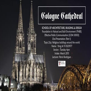 Cologne Cathedral Floor Plan