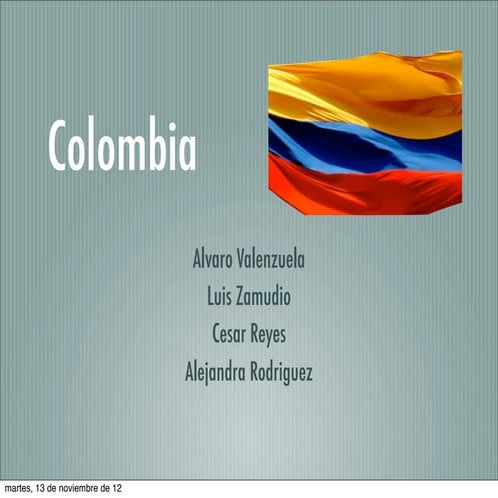 Colombia Powerpoint Country | PPT