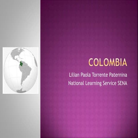 Presentation about Colombia | PPTX
