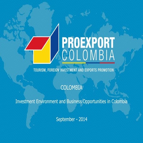 Colombia presentation | PDF | South America Travel | Travel Locations