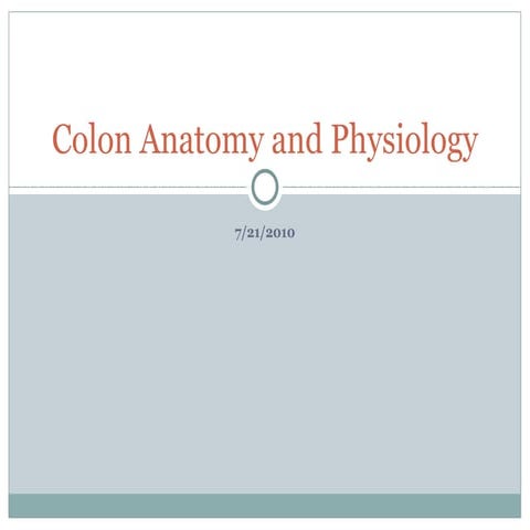 Colon ap 7-21-10 | PPT